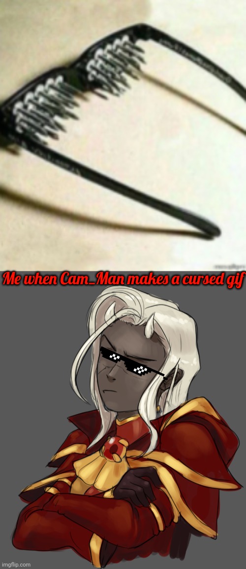 If Cam_man sees this then, Please don't make another cursed gif - Imgflip