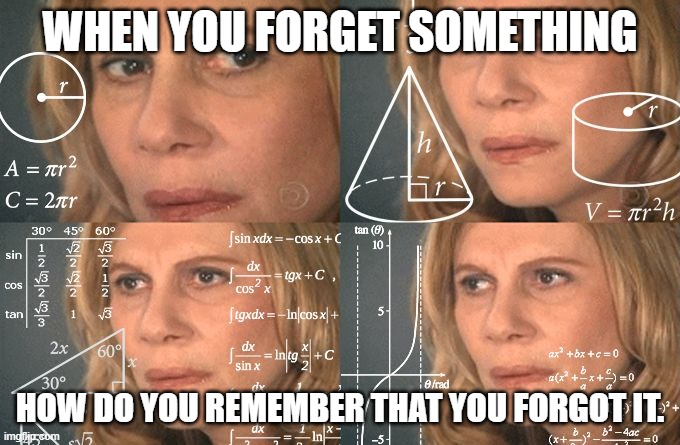 Calculating meme - Imgflip