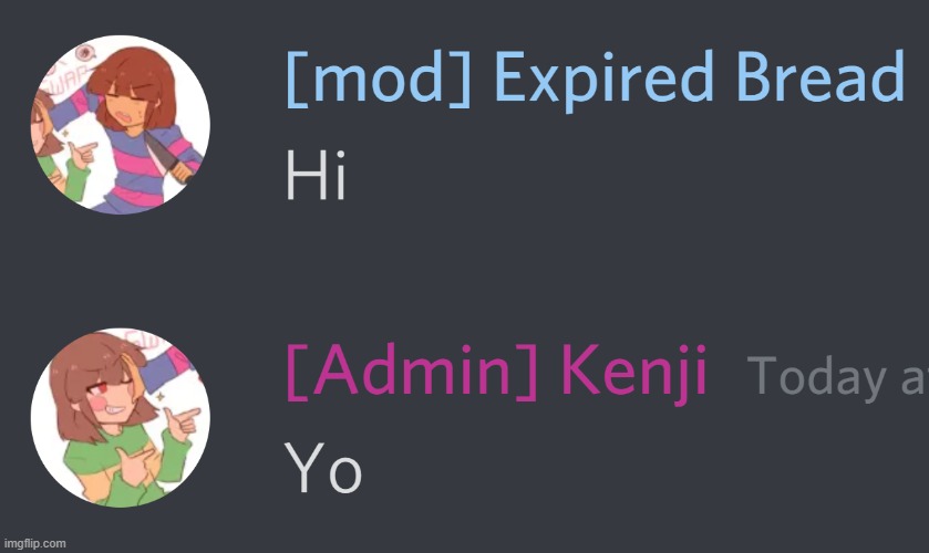 just wanted to show off our pfps B) - Imgflip