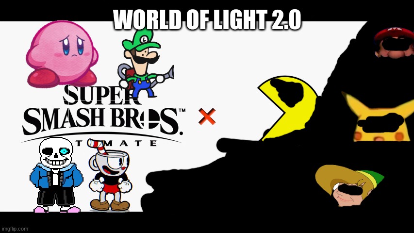 Super Smash Bros Ultimate X Blank - Imgflip