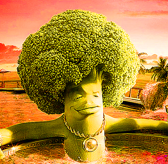Gangster Broccoli Blank Template Imgflip