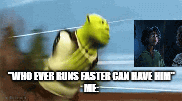 Shrek running - Imgflip