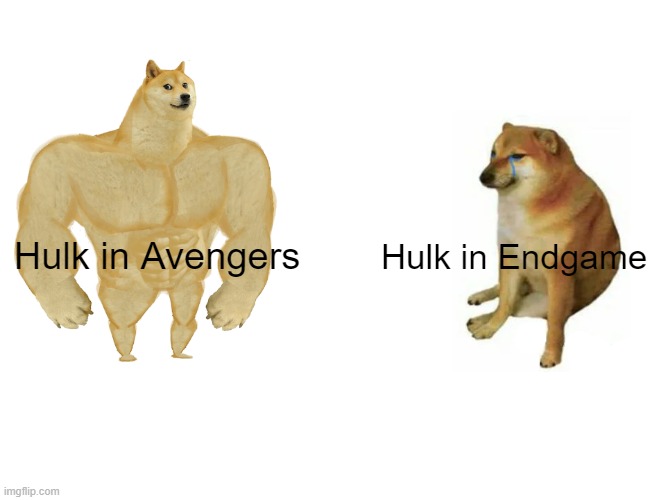 Buff Doge vs. Cheems Meme - Imgflip