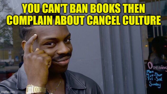 If they want to ban books the bible should be at the top of the list ...