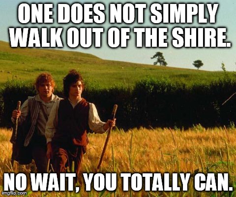 Image tagged in frodo in the shire - Imgflip
