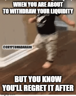Withdrawing liquidity is off the list - Imgflip