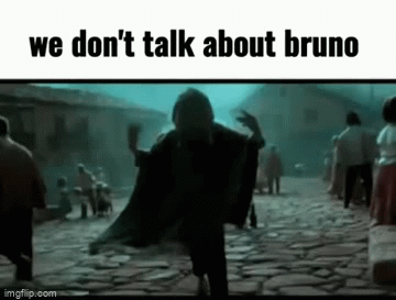 Encanto we don’t talk about Bruno gif - Imgflip