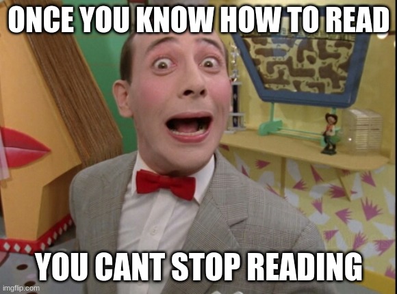 Peewee Herman secret word of the day - Imgflip