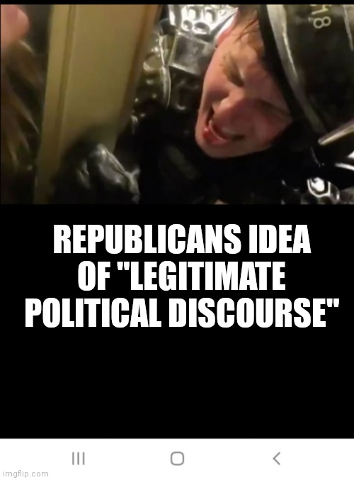 Legitimate Political Discourse - Imgflip