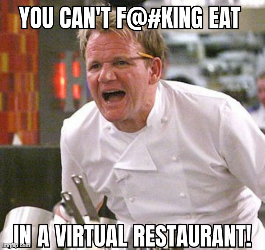 Virtual Food? - Imgflip