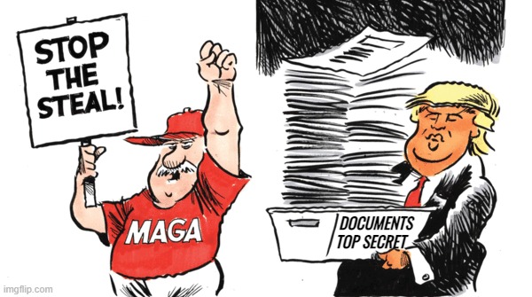 stop the steal of top secret documents! - Imgflip