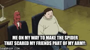 I'm known as the Spider Lady - Imgflip