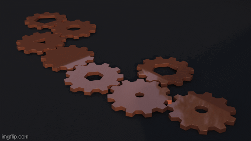 gears animation - Imgflip