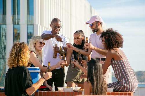 PEOPLE CELEBRATING Blank Template Imgflip