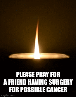 She's already fought a battle against breast cancer so I hope this is ...