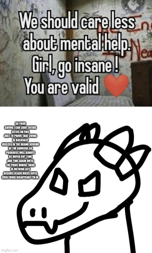 First off: no I am not ok. Second off: I’m too lazy to complete the ...