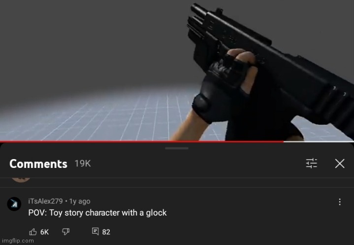 context: b i g glock - Imgflip