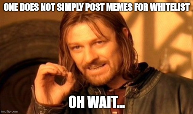 One Does Not Simply Meme - Imgflip