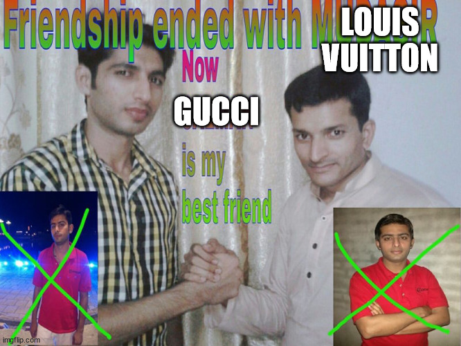 R.I.P. Louis Vuitton - Imgflip