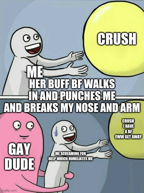 Running Away Balloon Meme - Imgflip