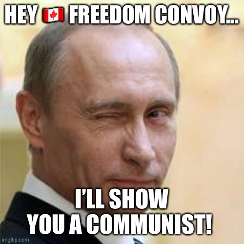 Putin Winking - Imgflip