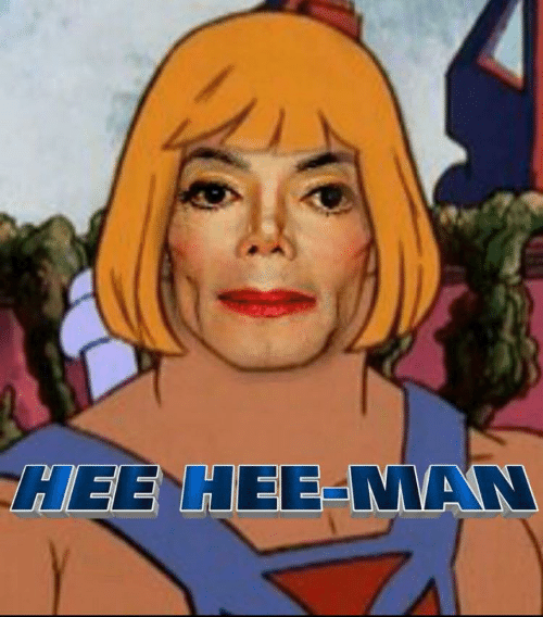MJ Hee Hee Man Blank Template - Imgflip