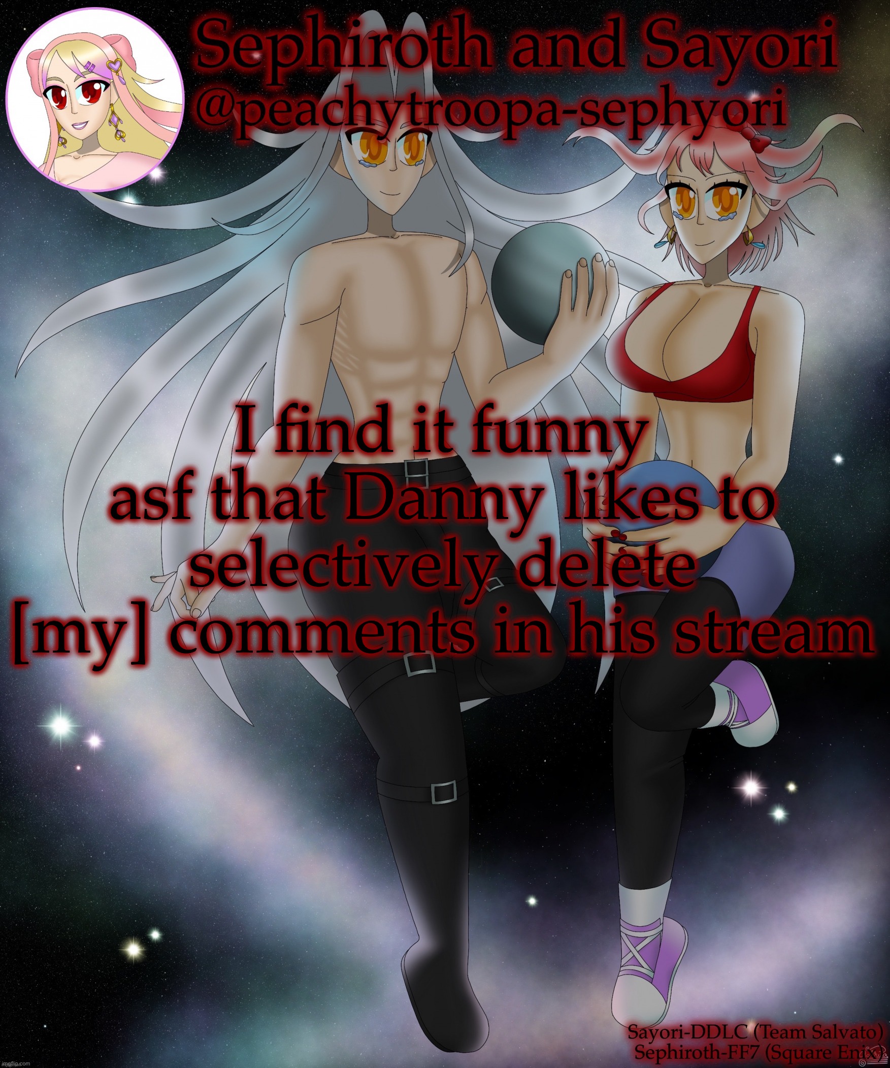 Sayori And Sephiroth Imgflip
