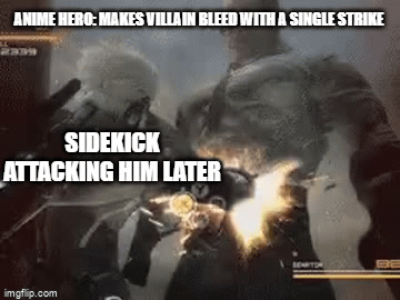 Raiden Punching Armstrong - Imgflip