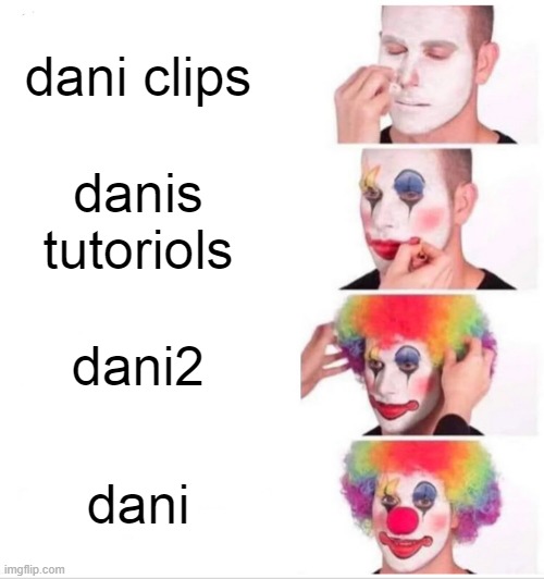 Clown Applying Makeup Meme - Imgflip