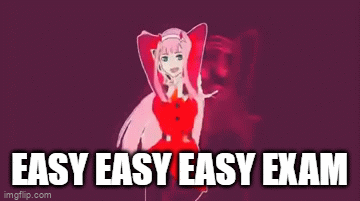 easy easy easy exam - Imgflip