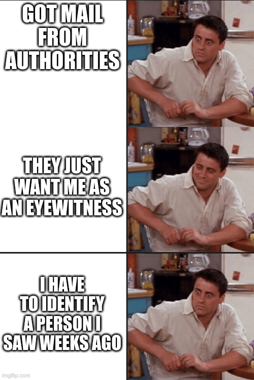 I got frightening mail today - Imgflip