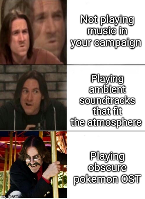 Pokemon music slaps : r/dndmemes