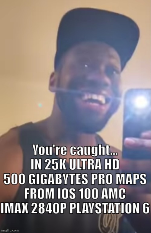 You're caught - Imgflip