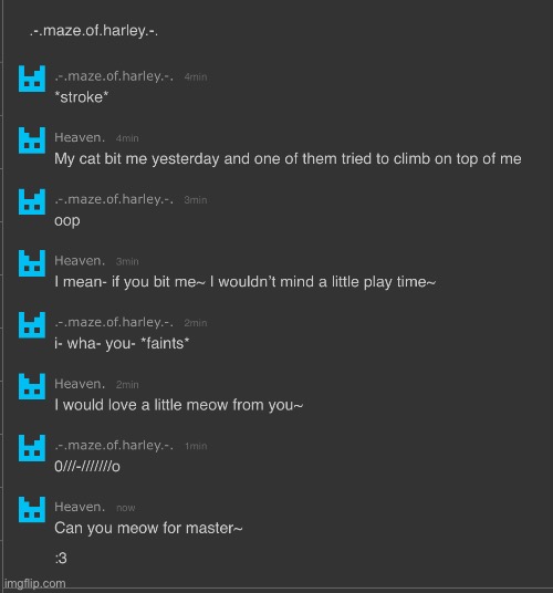 I love you el- I mean harley :3 ( NU -harley) - Imgflip