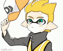 Here's a cute inkling gif - Imgflip
