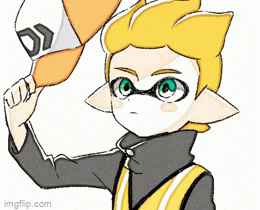 Here's a cute inkling gif - Imgflip