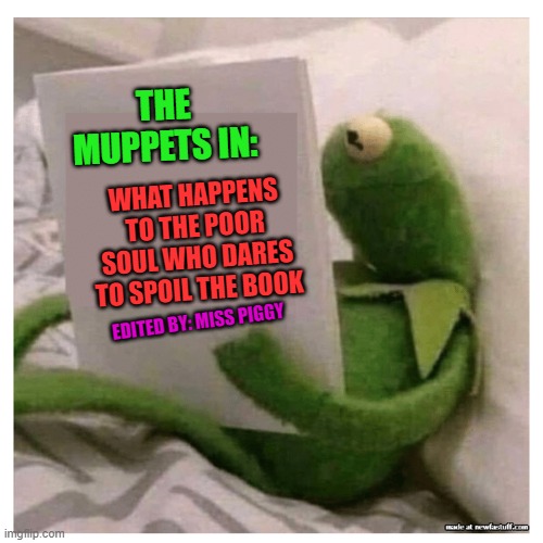 kermit reading book - Imgflip