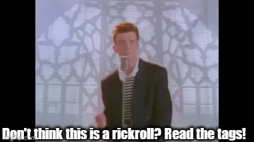 Rickroll - Imgflip