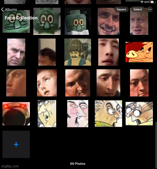 Pick a number 1 to 80 and I’ll give you a face - Imgflip