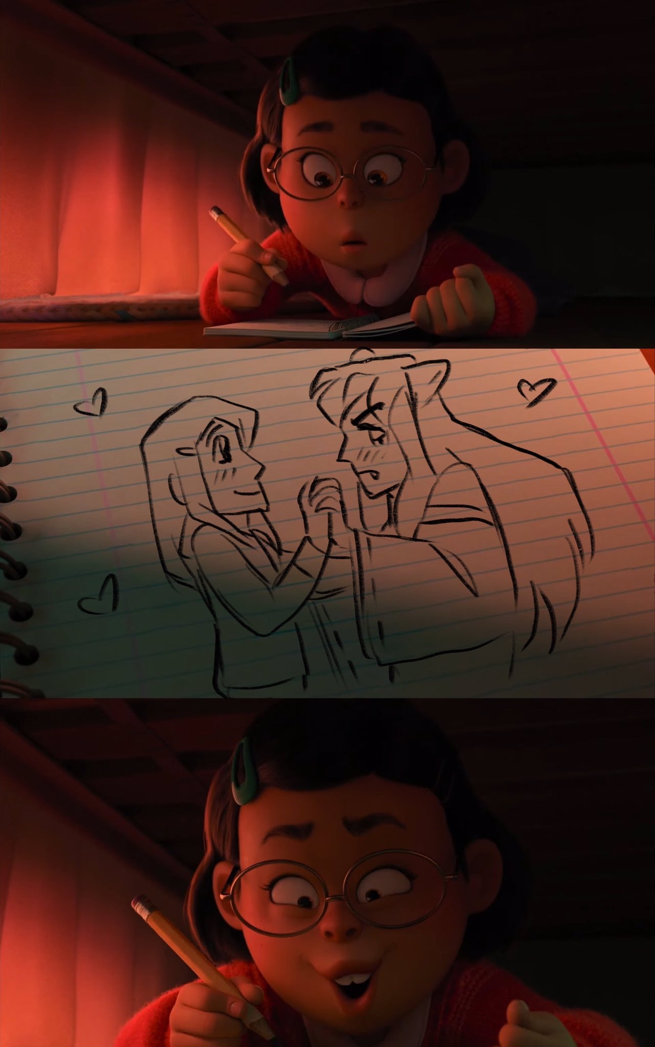 Fanart Turning Red Meme Blank Template Imgflip
