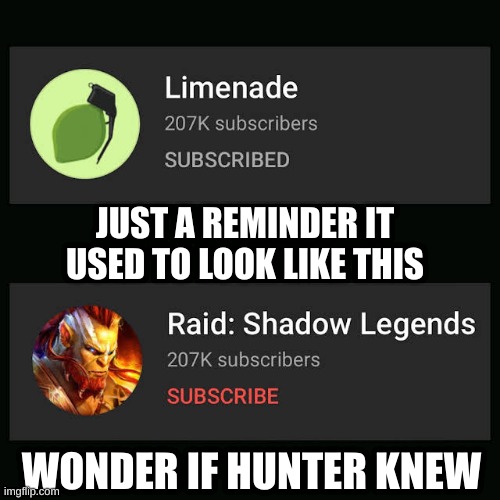 Limenade Vs. Raid: Shadow Legends - Imgflip