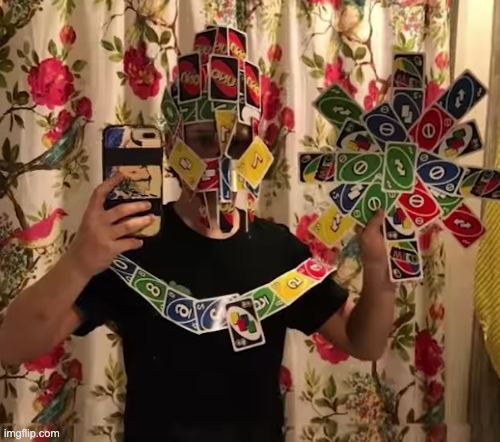 Uno Reverse Man Blank Template Imgflip