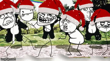 Image tagged in gifs,henry stickmin,stickman,christmas,merry christmas ...