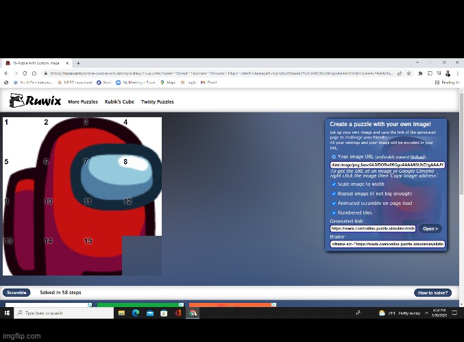 When the puzzle is sus! - Imgflip