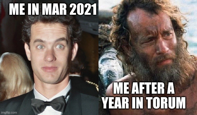 Tom Hanks Before After - Imgflip