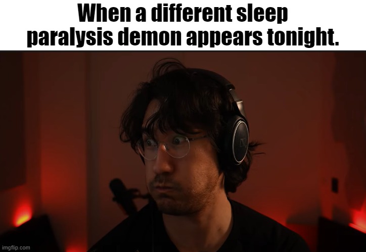 Markiplier Sweaty Scared - Imgflip