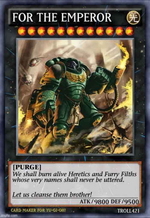 for the emperor - Imgflip