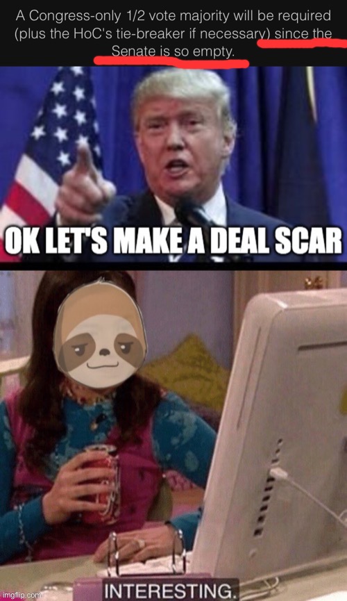 Congress has voted. The entire elected government agrees. I've served ...