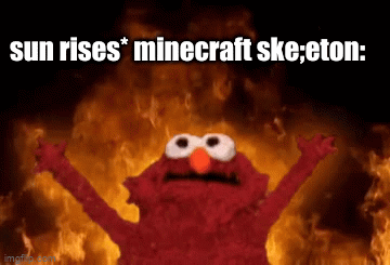 burning skeleton - Imgflip