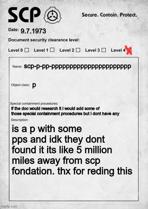 Scp p Imgflip